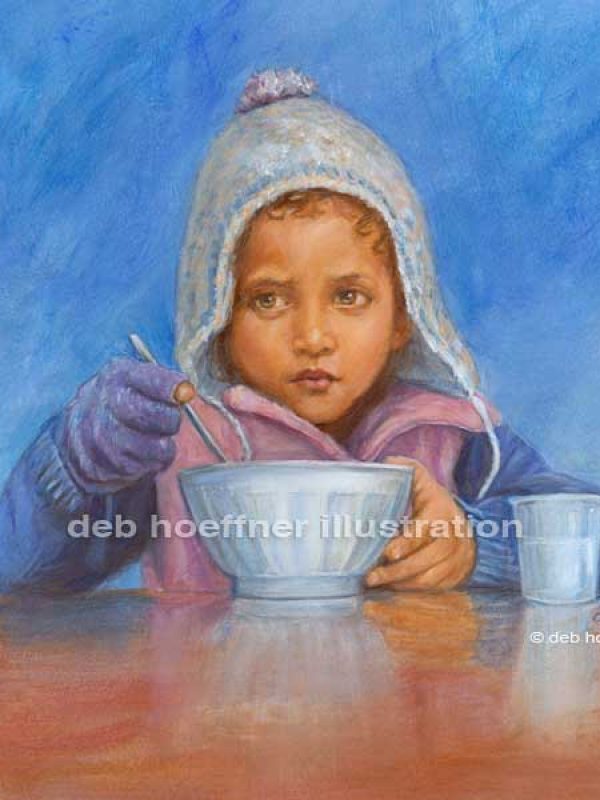 Realistic Artist Deb Hoeffner specializes in expressive animal art