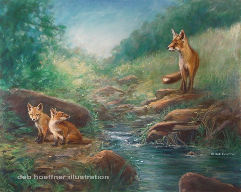 Original oil and watercolor paintings by Bucks County artist deb hoeffner