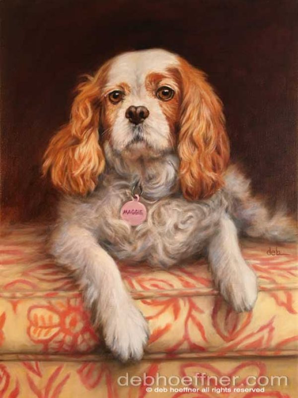 Portrait artist deb hoeffner, realistic portrait art in oil and pencil.